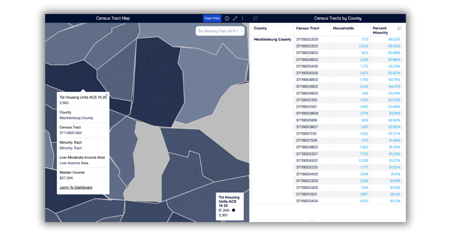 Map of Median Household Income: A Powerful Tool for CRA and Fair ...